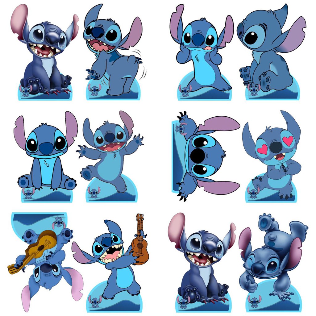 Stitch - 10 Displays de Festa de 20cm | Shopee Brasil