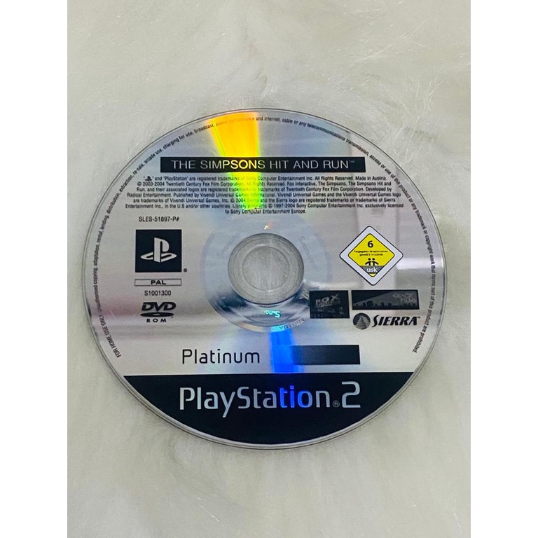 PLAYSTATION 2 Jogo original - THE SIMPSONS HIT AND RUN (PAL) | Shopee ...