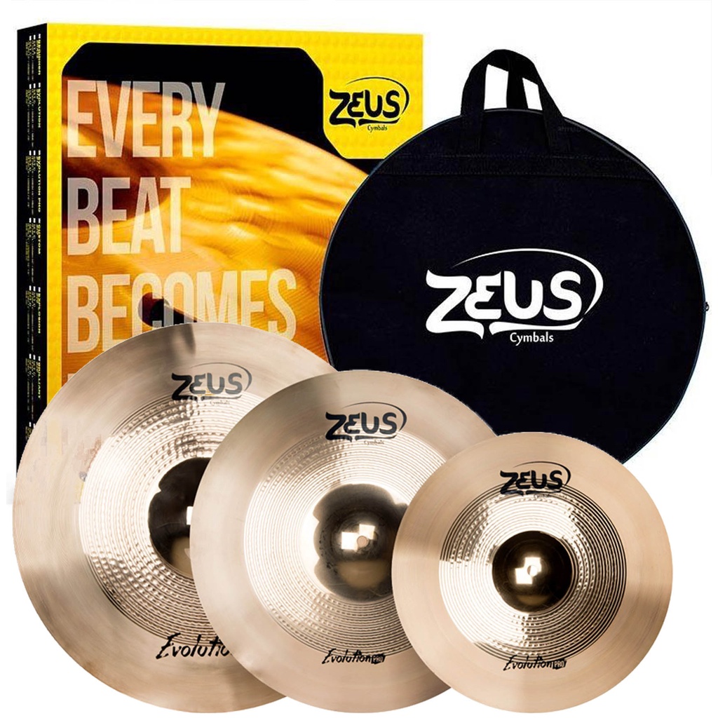 Kit de Pratos Zeus Evolution Pro Set C | Shopee Brasil Kit de Pratos Zeus Evolution Pro Set C | Shopee Brasil