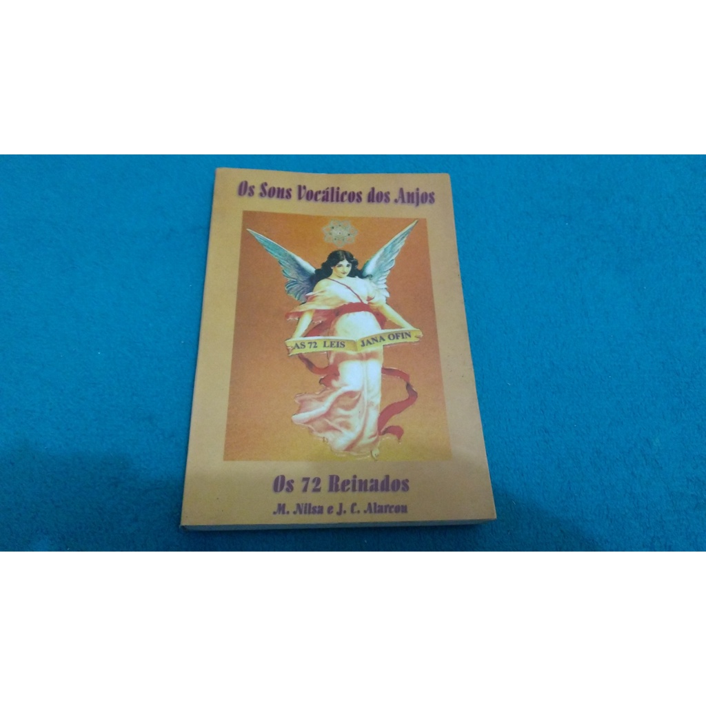 LIVRO, OS SONS VOCÁLICOS DOS ANJOS, M.NILSA E J.C. ALARCON | Shopee Brasil