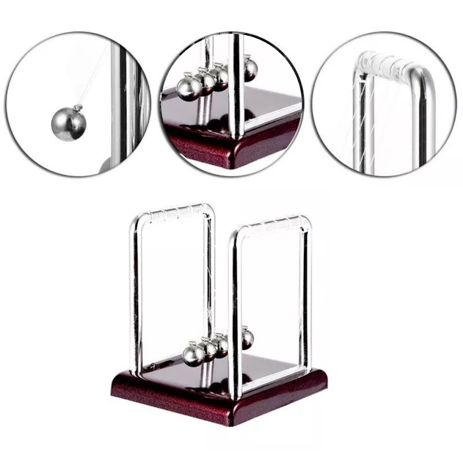 Pendulo de Newton Mesa Balance Balls Pequeno | Shopee Brasil