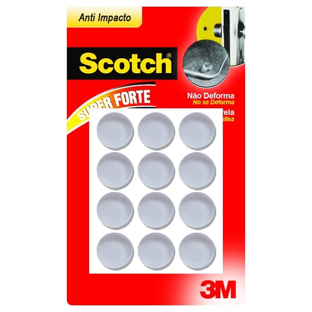 PROTETOR ADESIVO 3M ANTI-IMPACTO MEDIO 12PECAS | Shopee Brasil
