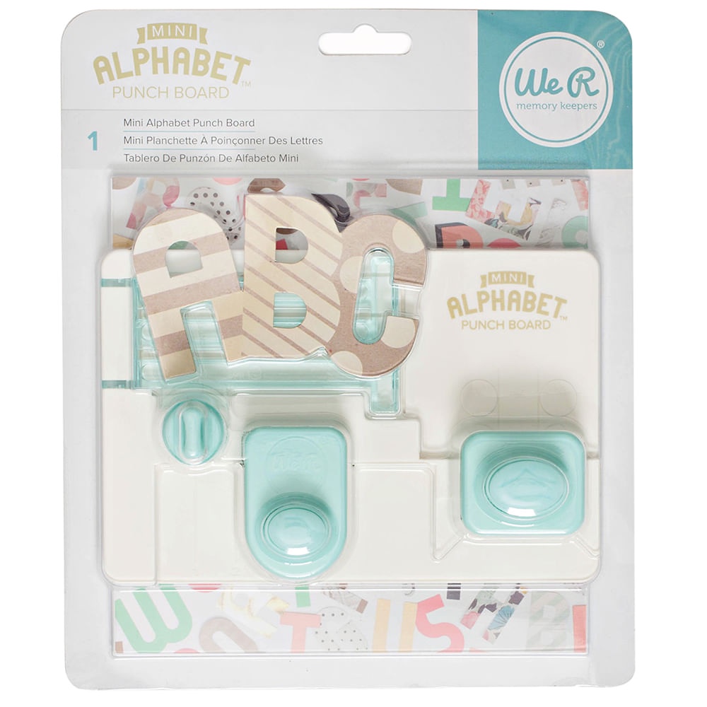 Ferramenta de Corte para Criar Letras e Números Mini We R Memory ...