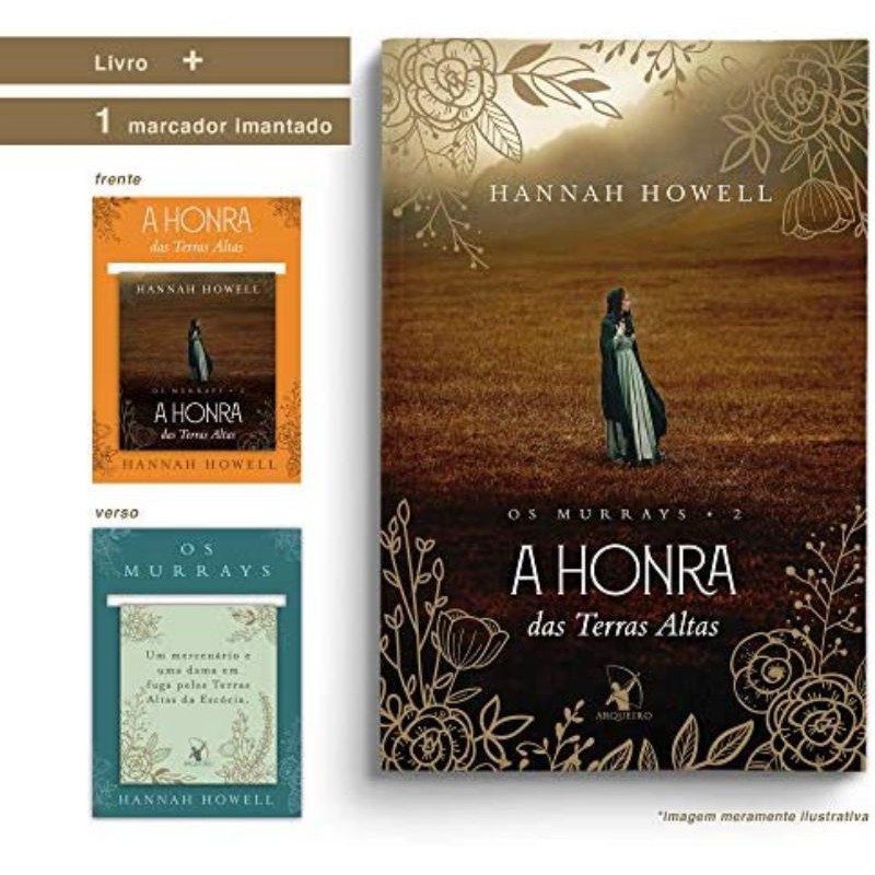 A honra das terras altas - Hannah Howell (Os Murrays 2, com marcador ...