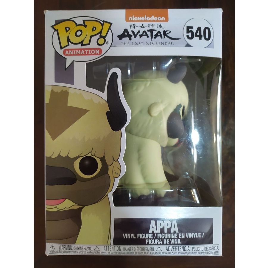 Funko POP! Animation Avatar The Last Airbender #540 Appa | Shopee Brasil