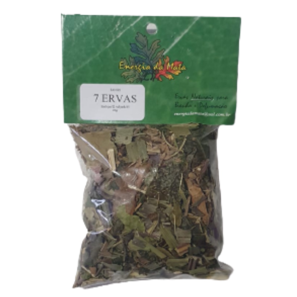 Banho 7 ervas - Energia da Mata - 30g | Shopee Brasil