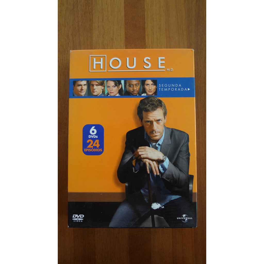 Dvd House 2ª Temporada Completa 6 Dvd Original | Shopee Brasil