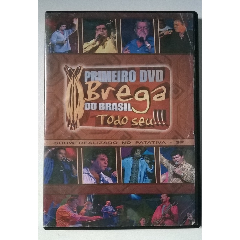 Primeiro DVD Brega do Brasil - Todo Seu !!! | Shopee Brasil