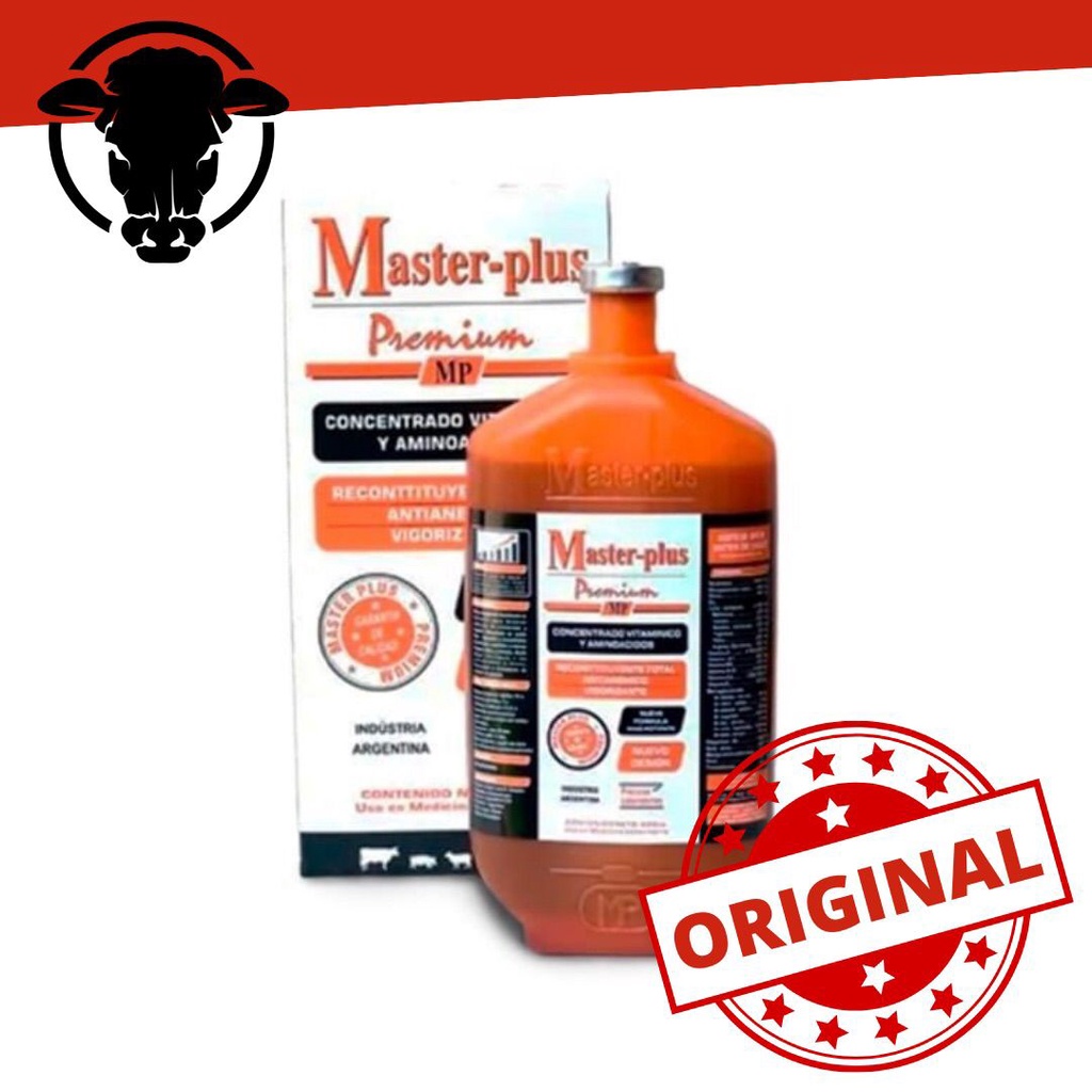 Master Plus Premium Bovinos Equinos Suínos E Ovinos Caprinos, 6 Un ...