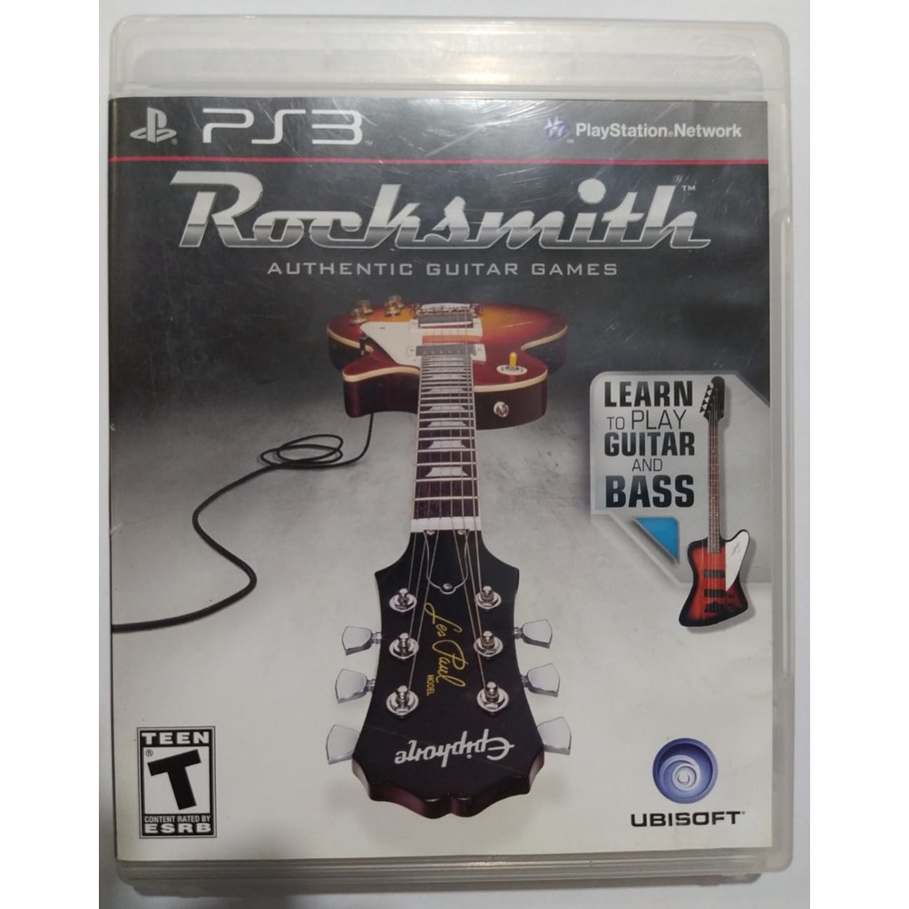 JOGO ROCKSMITH PS3 (USADO) | Shopee Brasil