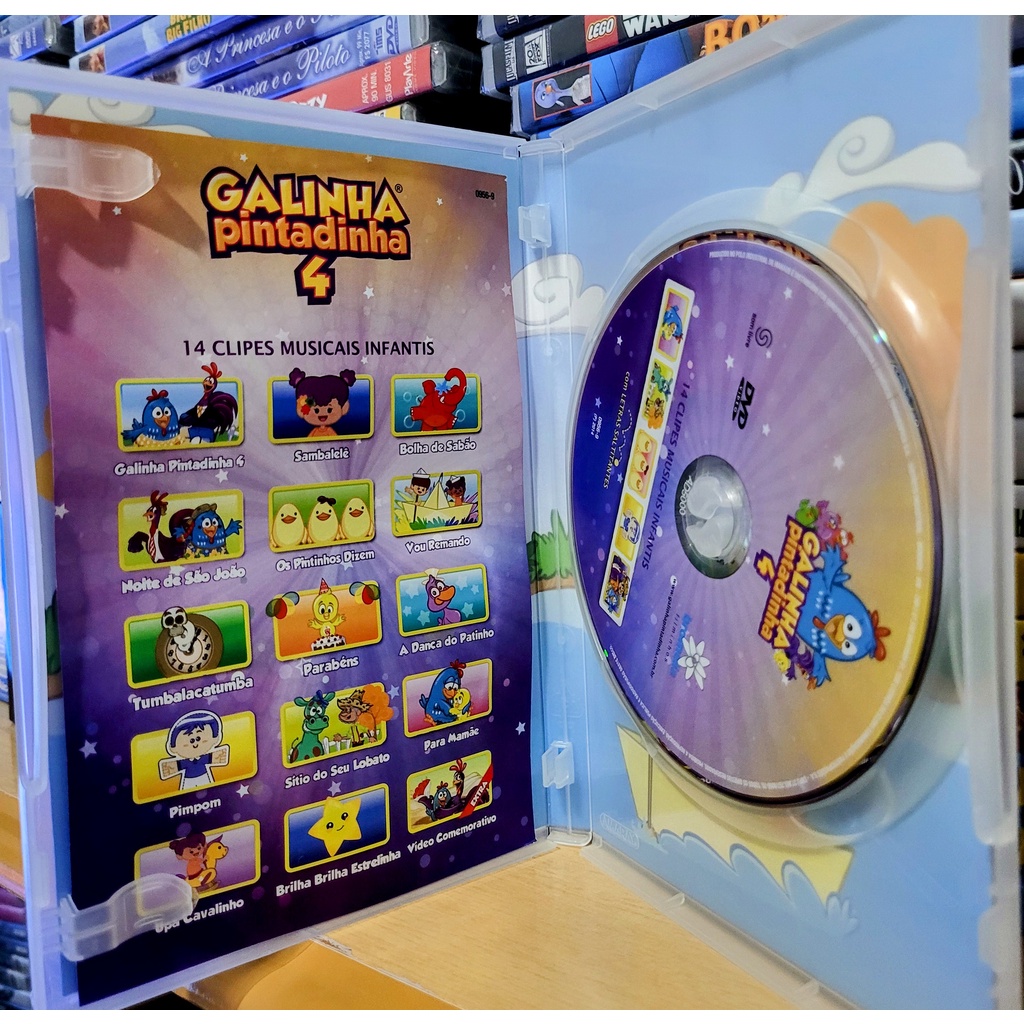 DVD Galinha Pintadinha 4 (Original Seminovo) | Shopee Brasil
