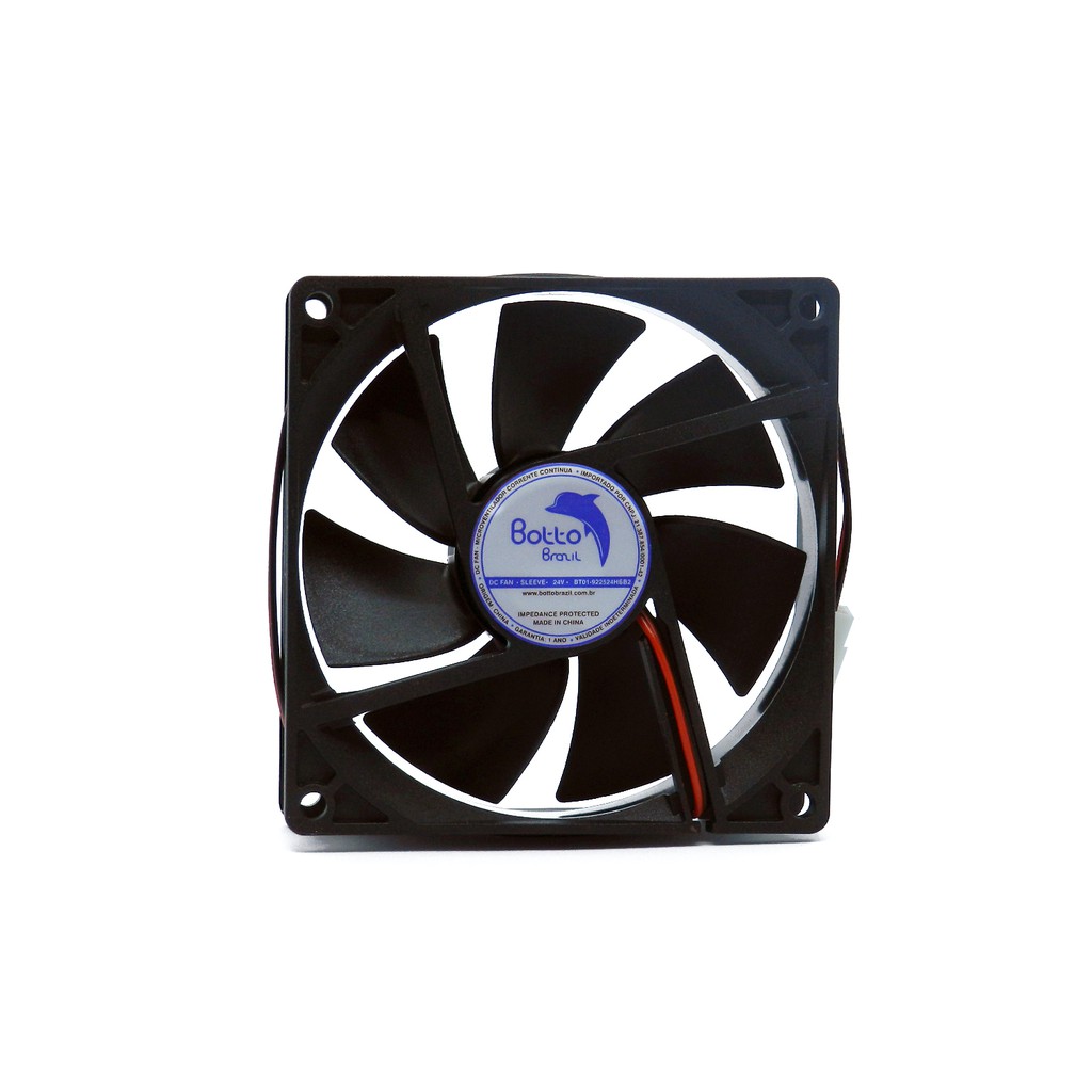 Ventoinha Cooler Micro Ventilador 92x92x25 Mm 24v Mini 92 mm 9,2 cm Sleeve Purificador Bebedouro ...