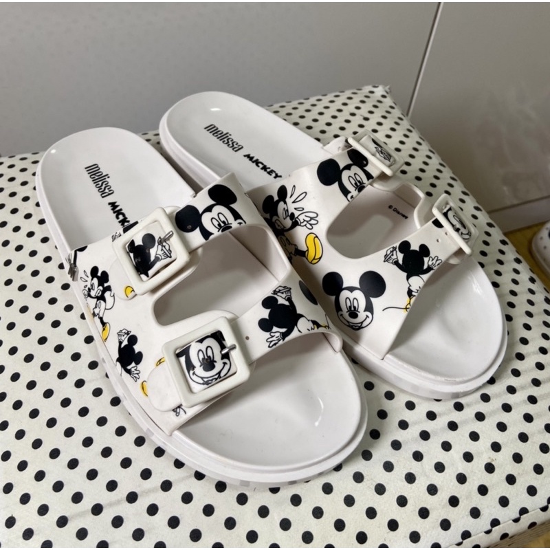 Melissa Wide Mickey & Friends Off-White | Shopee Brasil