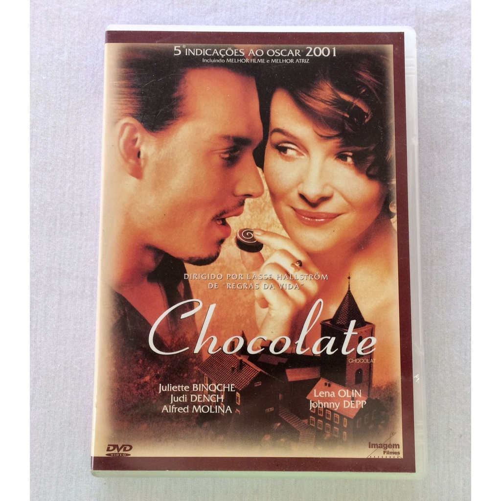 dvd Chocolate Original Johnny Depp | Shopee Brasil