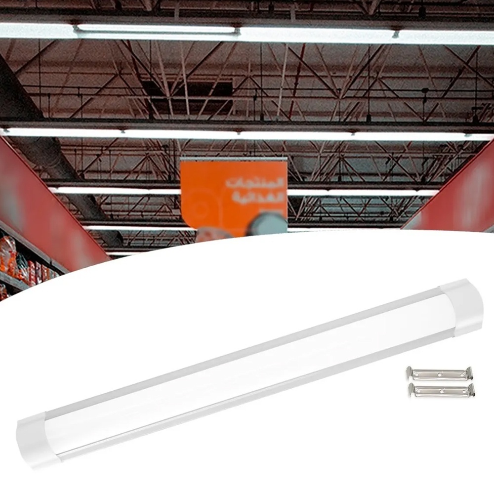 Luminaria Led Sobrepor Linear 32w Biv 6,5k 100cm - Kian | Shopee Brasil