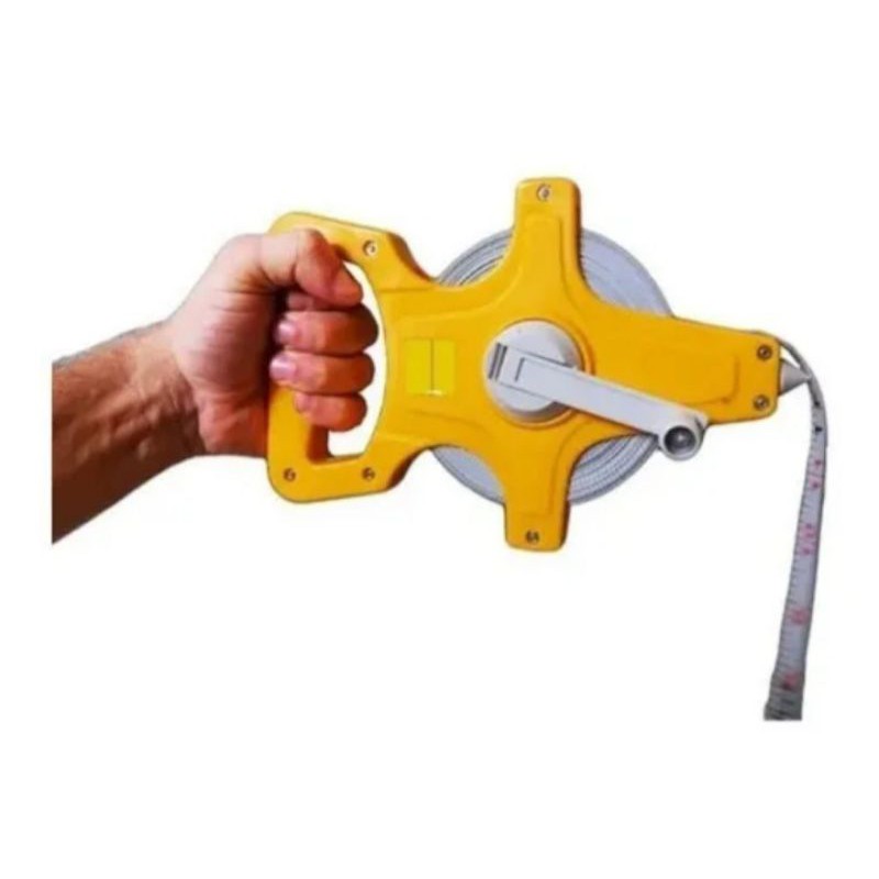 Trena Fita Métrica para Obras com 30 Metros Fertak Fácil Usar | Shopee ...