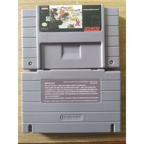 Chrono Trigger (EM PORTUGUÊS) | Super Nintendo - Cartucho novo | Shopee ...
