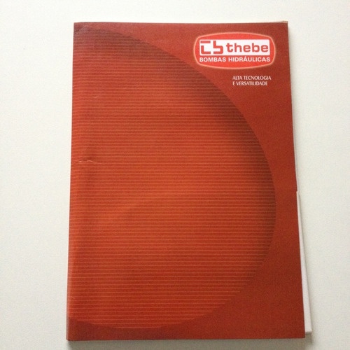 Catálogo De Produtos Thebe Bombas Hidráulicas 2005- A C935 | Shopee Brasil