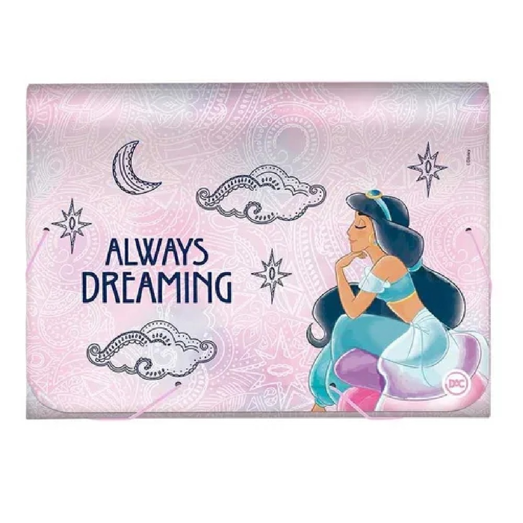 Pasta Sanfonada A4 12 Divisórias Jasmine - Dac | Shopee Brasil