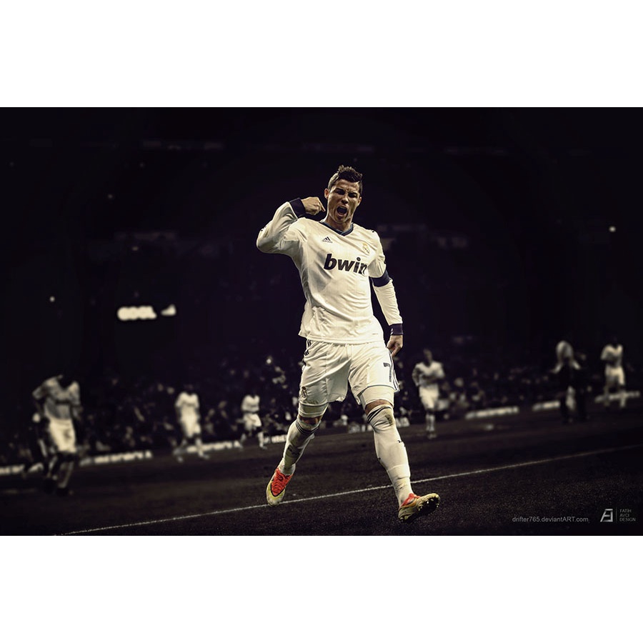 Poster Cristiano Ronaldo - Cr7 - Jogador - Futebol | Shopee Brasil