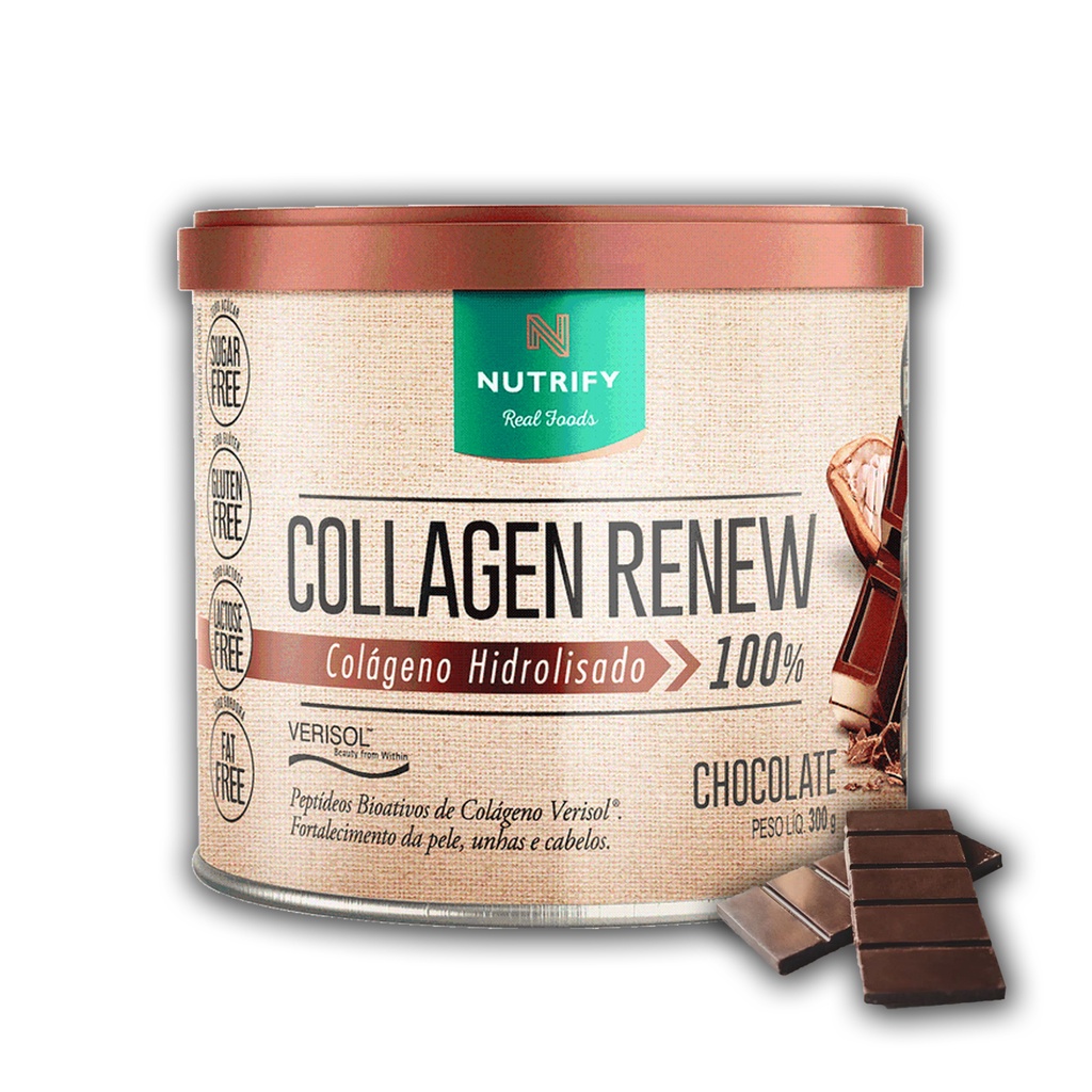 Collagen Renew Colageno Verisol Hidrolisado 300g - Nutrify | Shopee Brasil