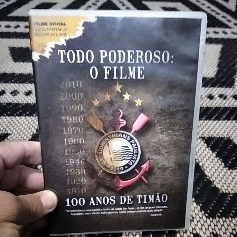 dvd todo poderoso o filme - 100 anos de timão | Shopee Brasil