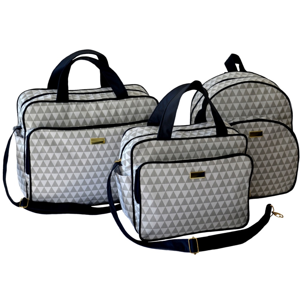 Mala Maternidade infantil creche azul creche e gestante | Shopee Brasil