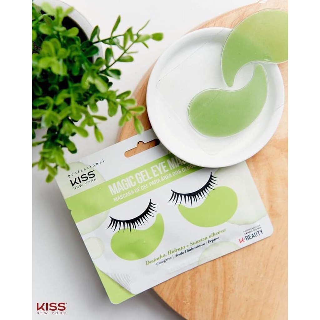 Magic Gel Eye Máscara de Gel para Olhos Mascara de Gel para Olho Kiss New York | Shopee Brasil