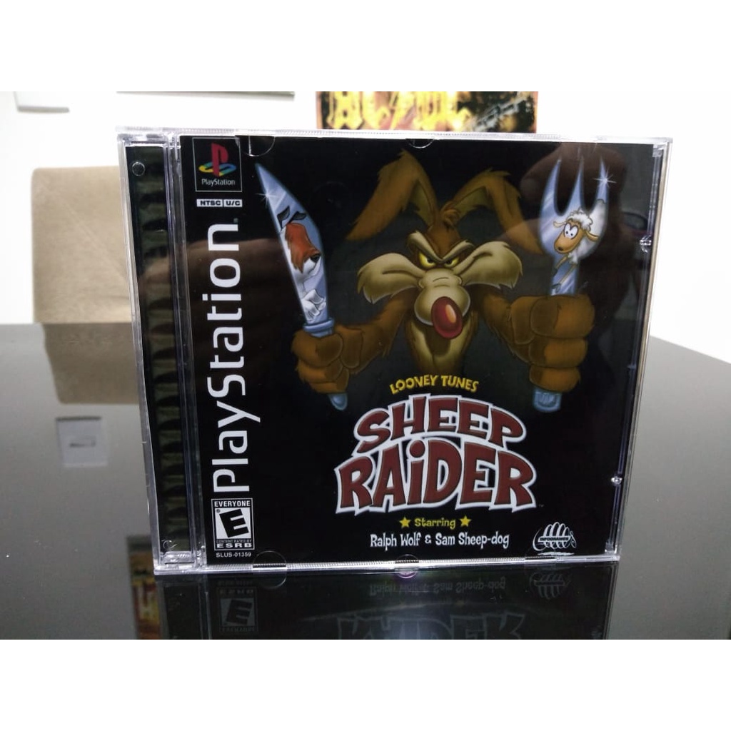 Looney Tunes Sheep Raider patch - PS1 midia preta - Escorrega o Preço
