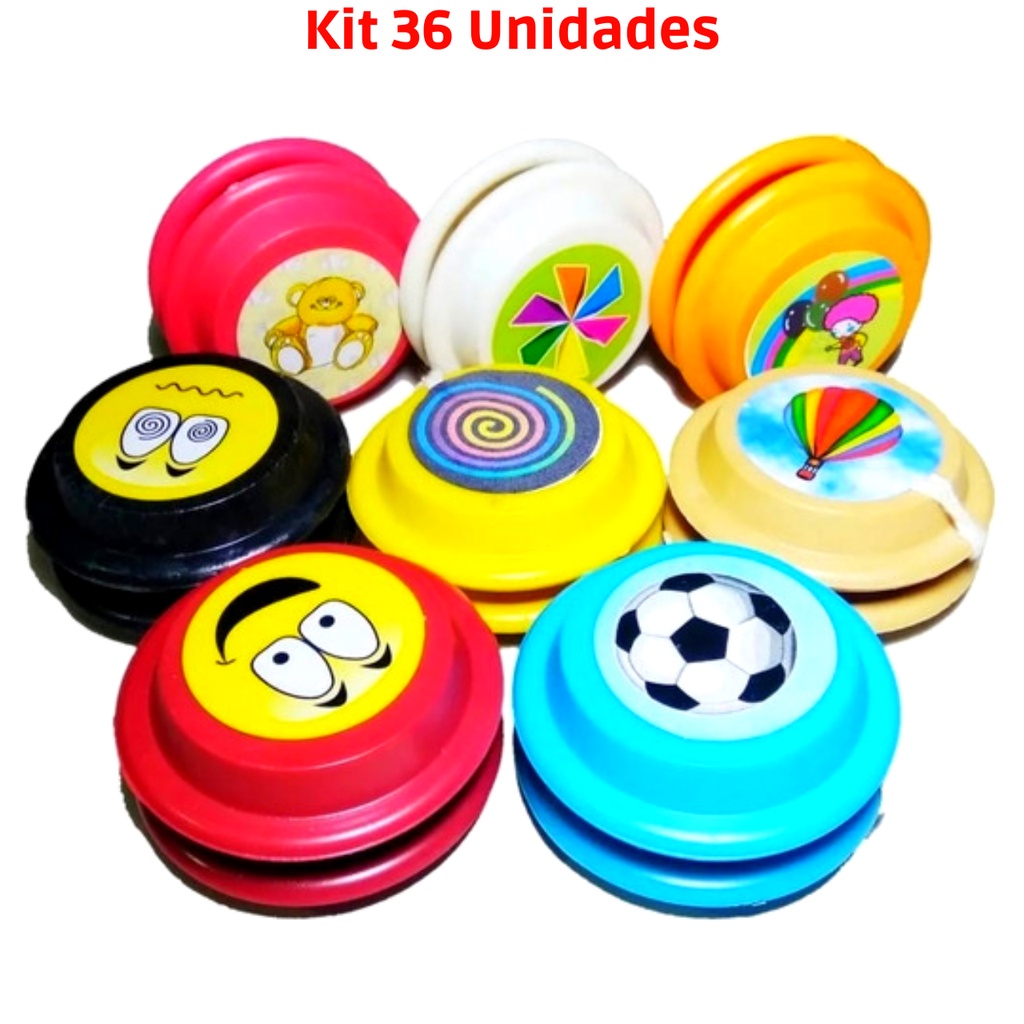 Brinquedos Ioiô Dia Das Crianças Brinquedo Ioio Infantil Kit 36 ...