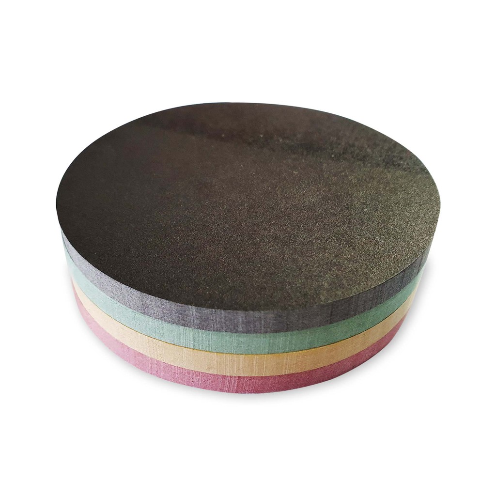 Bloco Autoadesivo Redondo Tipo Post-It 70x70mm Cores Vintage | Shopee ...