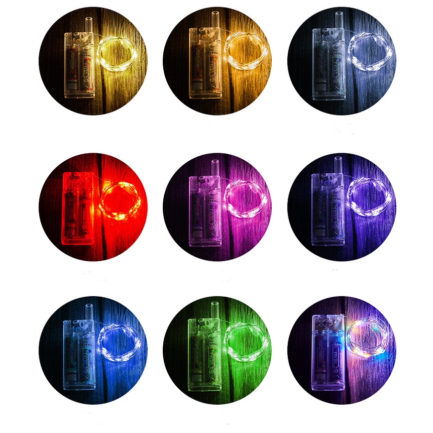 Fio De Cobre Luzes LED 3M/Claro Decorativa (Sem Bateria) | Shopee Brasil