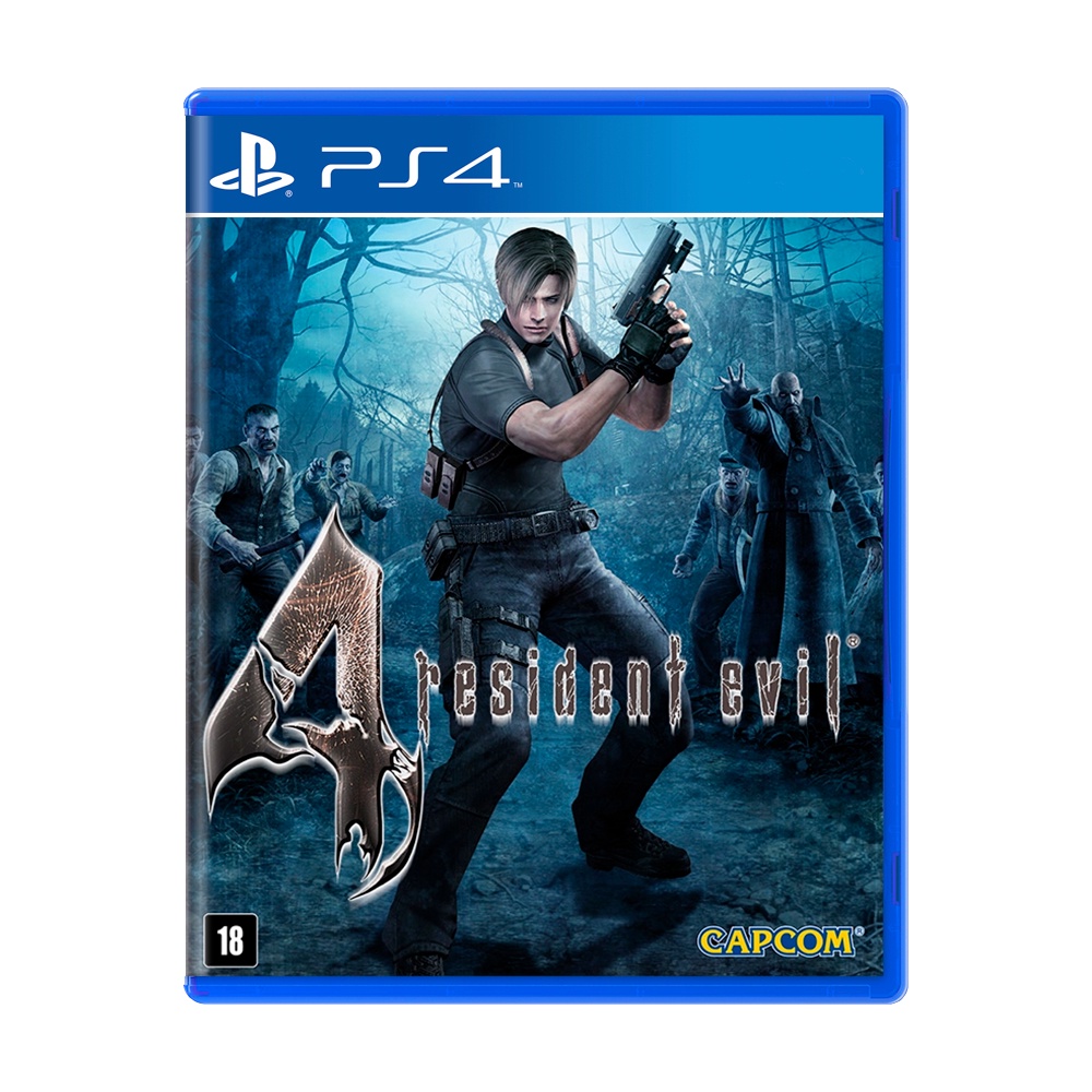 Jogo Resident Evil 4 Capcom Playstation 4 Físico - Usado | Shopee Brasil