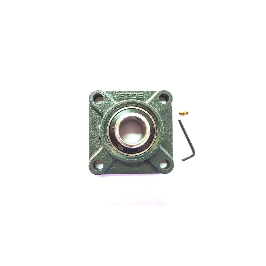 Mancal Quadrado Flange F208 + Rolamento Ucf208 Eixo 40mm | Shopee Brasil
