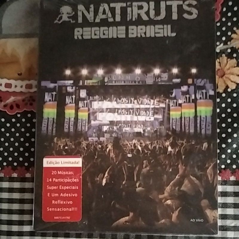 Natiruts Reggae Brasil Edição Limitada (Cd + Dvd) | Shopee Brasil