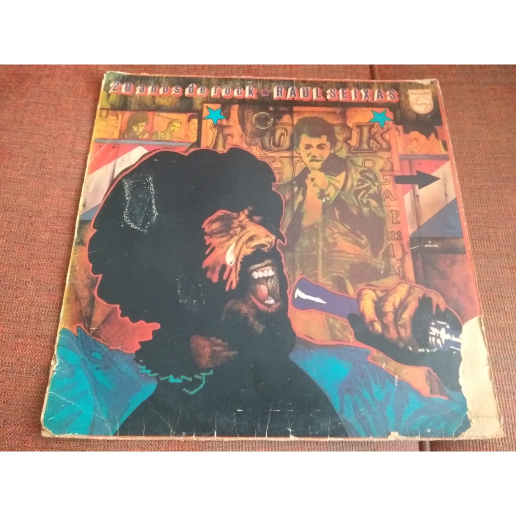 LP Vinil Raul Seixas 20 Anos de Rock | Shopee Brasil