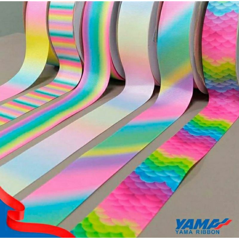 Fita Yama Arco-íris N9 38mm / 5 Metros | Shopee Brasil