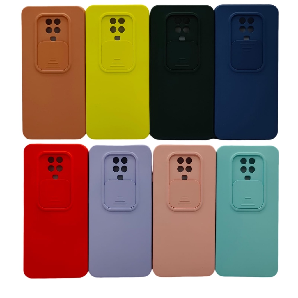 Capa Capinha Silicone Aveludada Tampa Câmera Xiaomi Redmi Note 9s / Not ...
