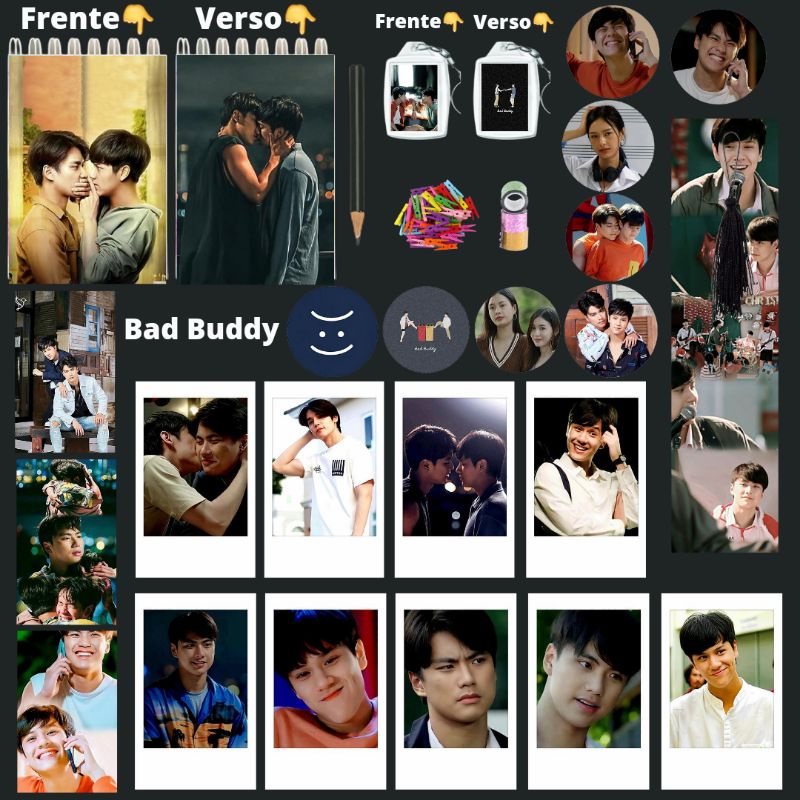 kit Dorama BL Bad Buddy Personalizado 39 itens | Shopee Brasil