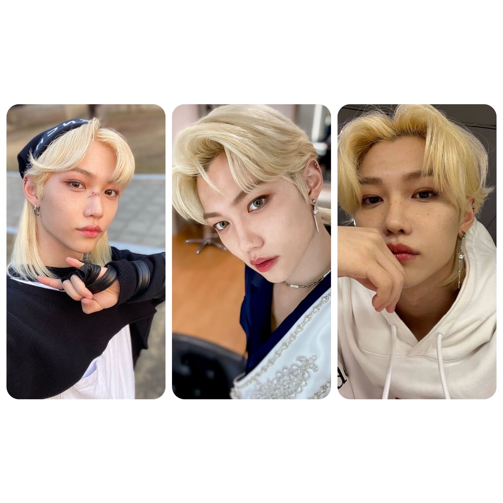 Photocard Felix-Stray kids(3 UNIDADES) | Shopee Brasil