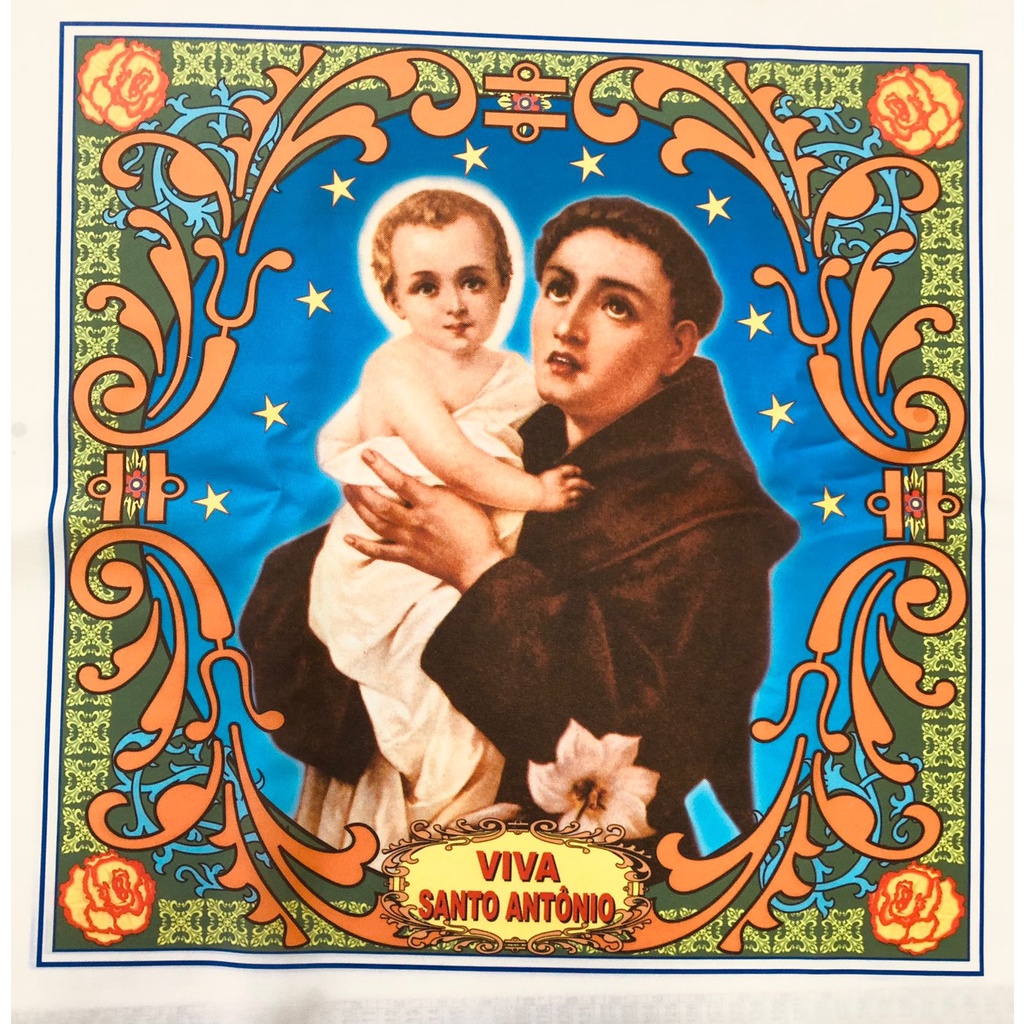 Bandeira Santo Antônio 55x55 | Shopee Brasil