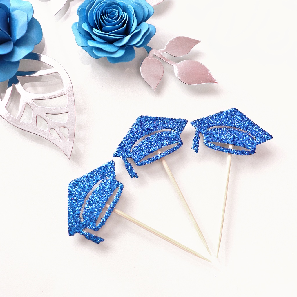 30 un topper de doce formatura capelo chapéu de formando festa ...