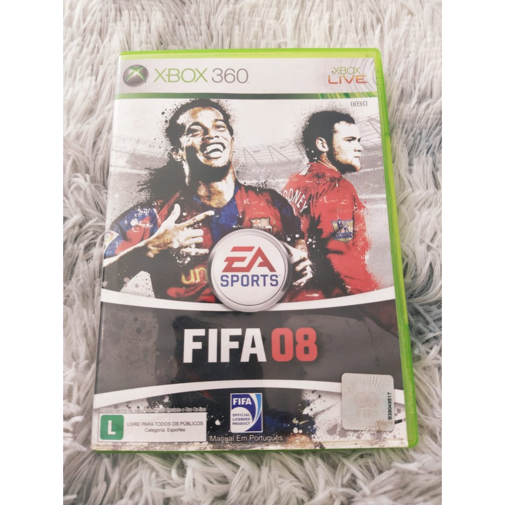 Jogos de futebol Xbox 360 fifa 08 a 14 Seminovos Originais | Shopee Brasil