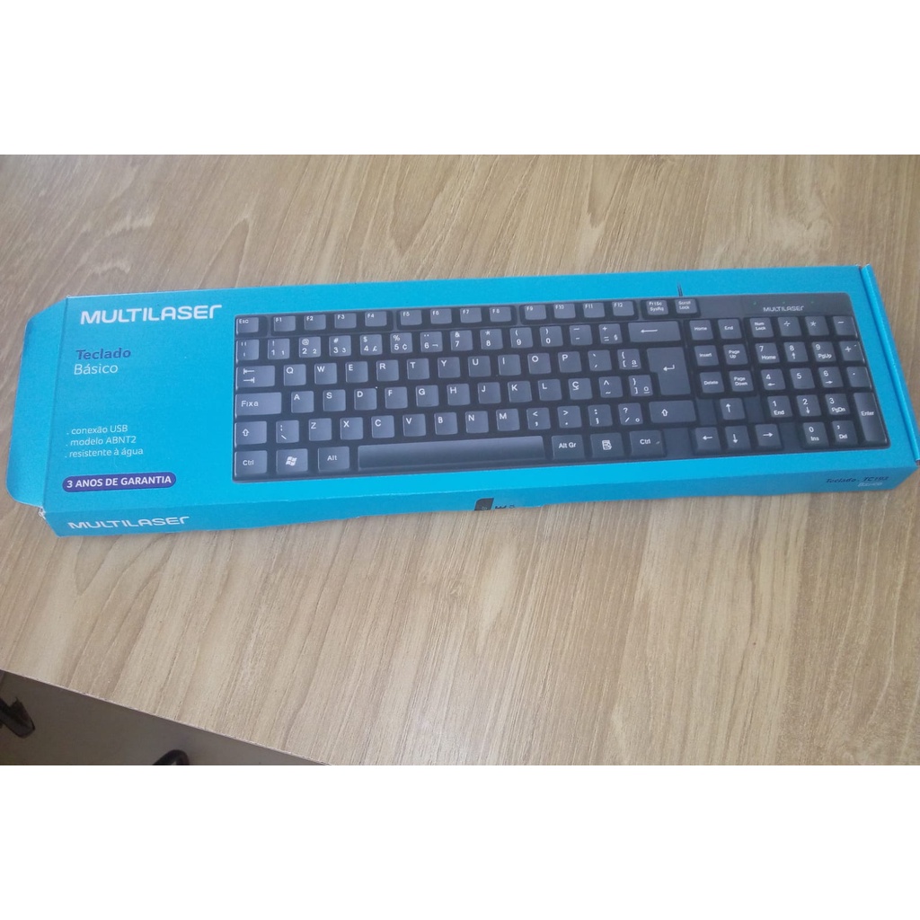 Teclado Básico Multilaser | Shopee Brasil