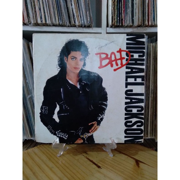 Disco de Vinil LP Michael Jackson: Bad (1987) | Shopee Brasil