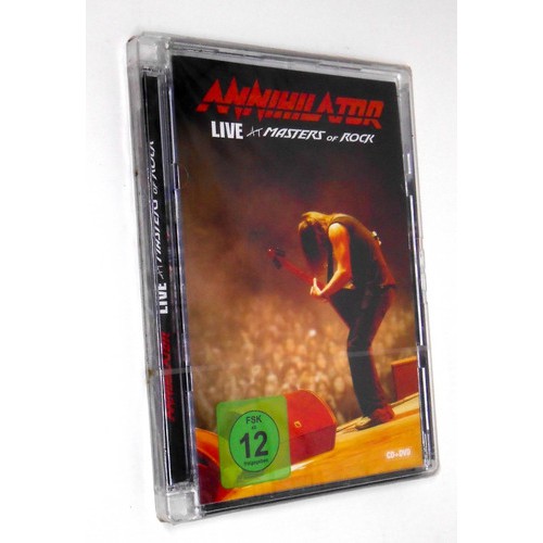 Dvd Annihilator Live At Masters Of Rock 2009 Import. Lacrado | Shopee ...