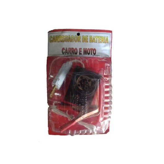 Carregador De Bateria Automotivo Carro E Moto | Shopee Brasil