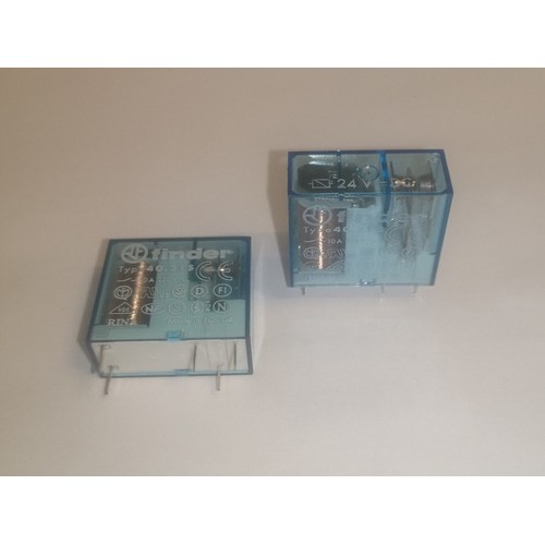 Rele Finder Type 40.30s 10a 250v 24vdc 5 Pinos Bobina 24vdc | Shopee Brasil