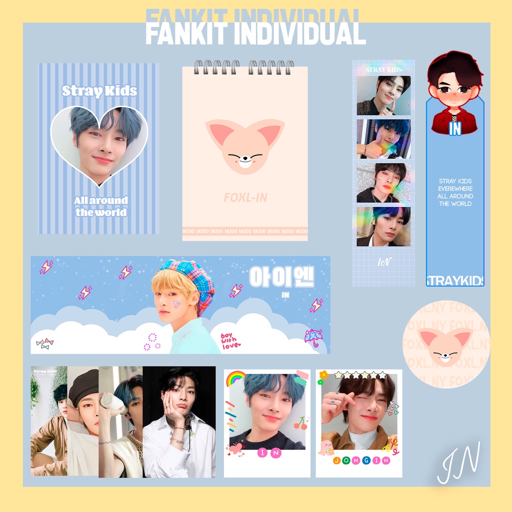 Fankit Stray Kids Individual | Shopee Brasil