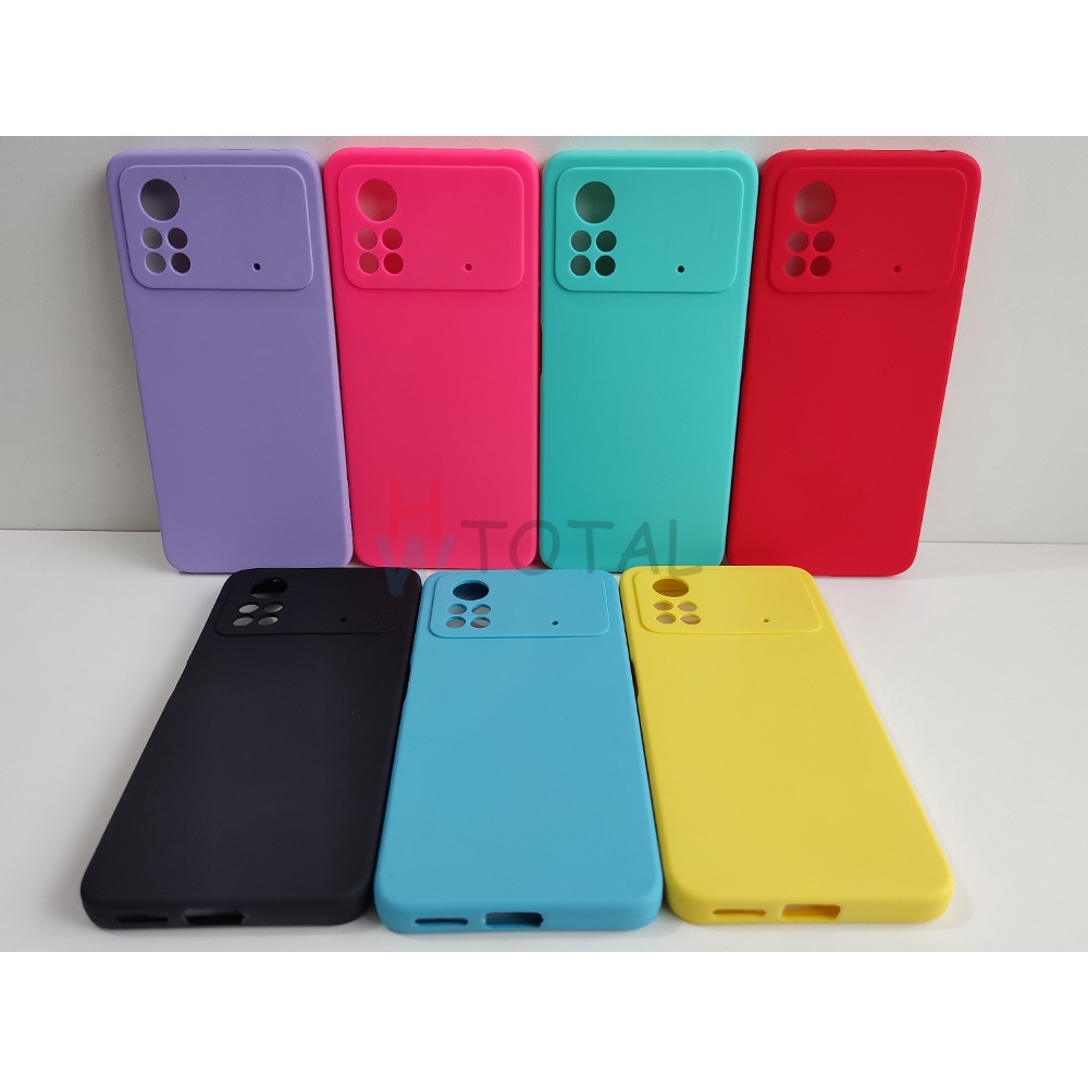 Capa Case Capinha Xiaomi Poco X4 Pro 5G 6,67" Silicone Aveludada Protecao Camera | Shopee Brasil